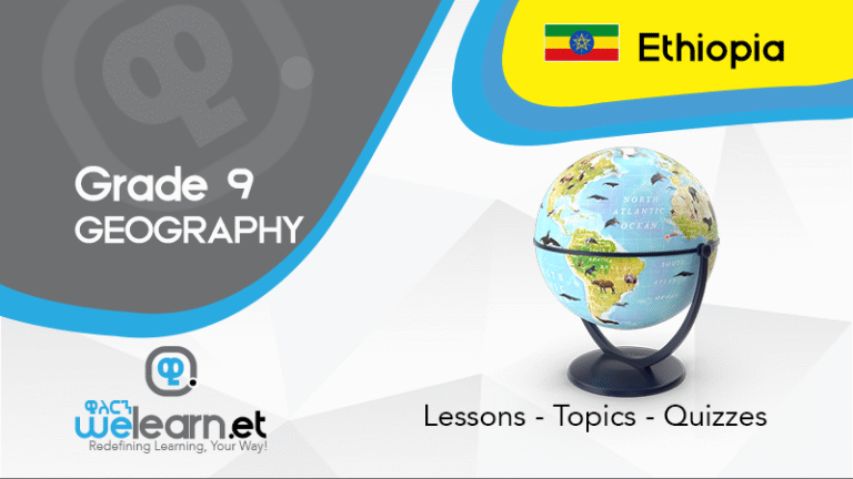 Grade 9 - Geography - WeLearn.et